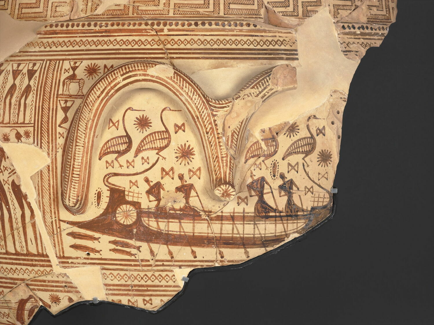 cratère de Dipylon - Louvre site des collections