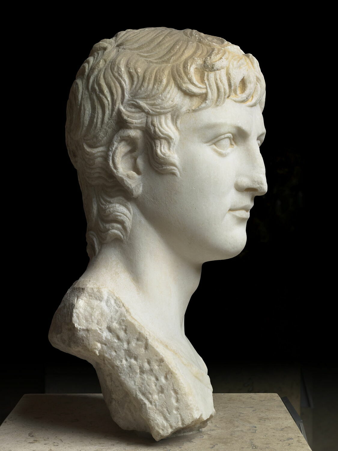 statue en buste - Louvre site des collections