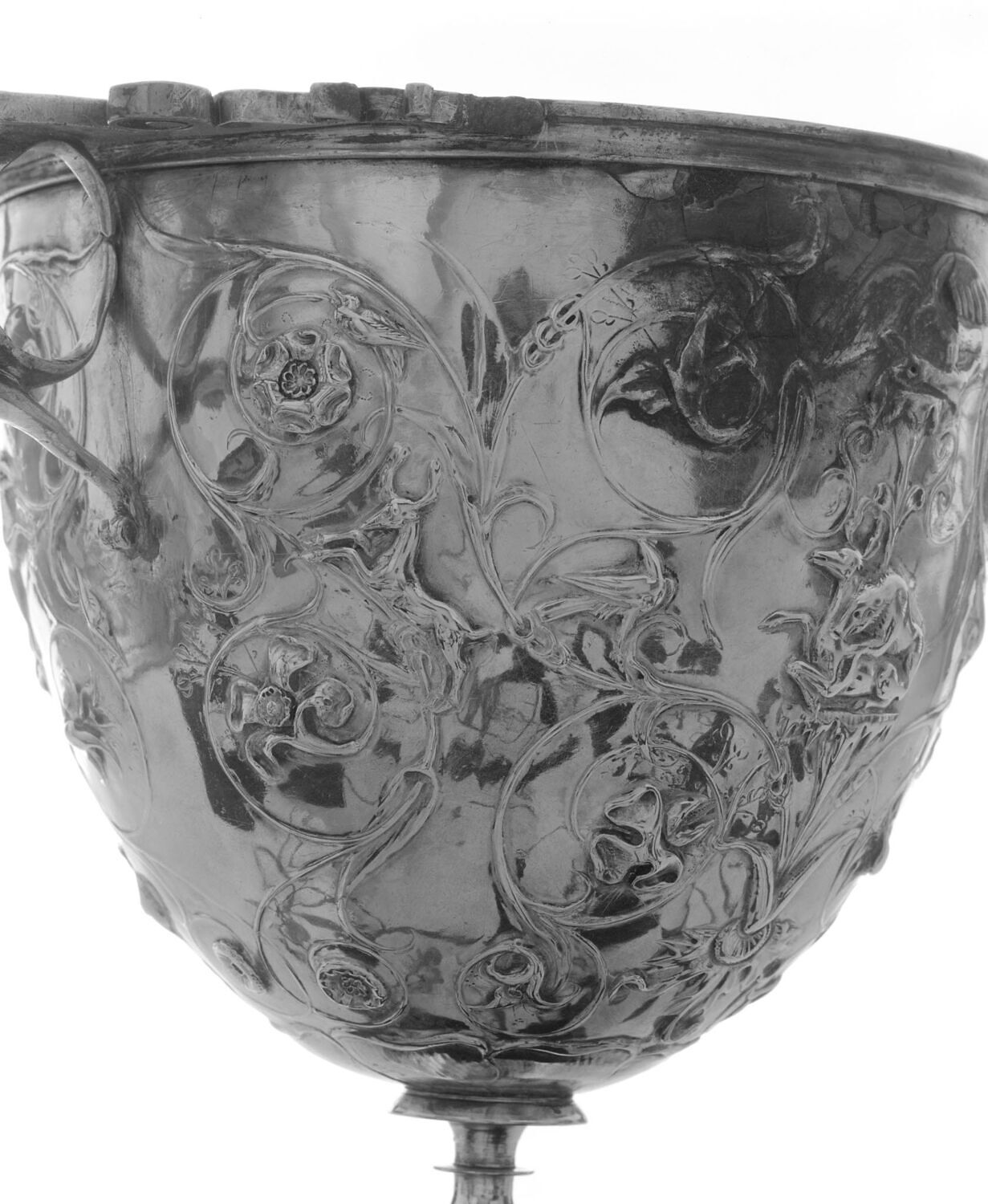 Trésor de Boscoreale : skyphos - Louvre site des collections