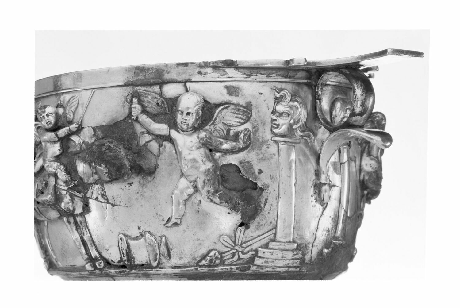 Trésor de Boscoreale : skyphos - Louvre site des collections