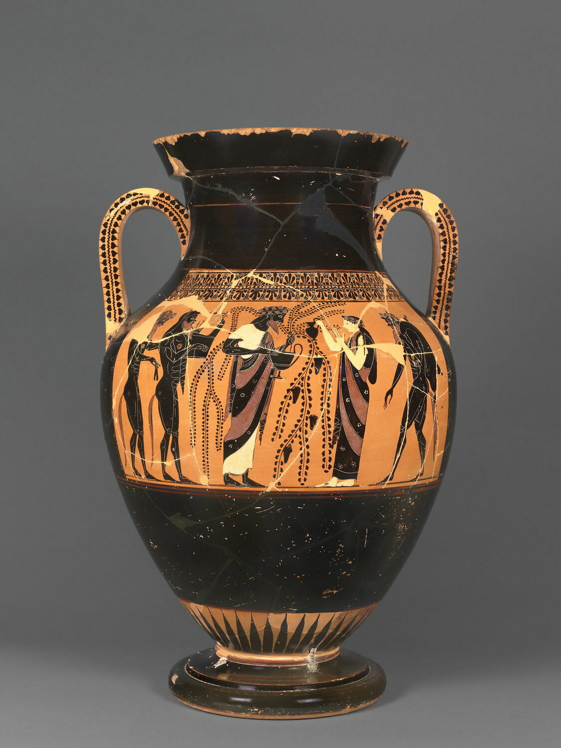 amphore d'Andokidès - Louvre site des collections