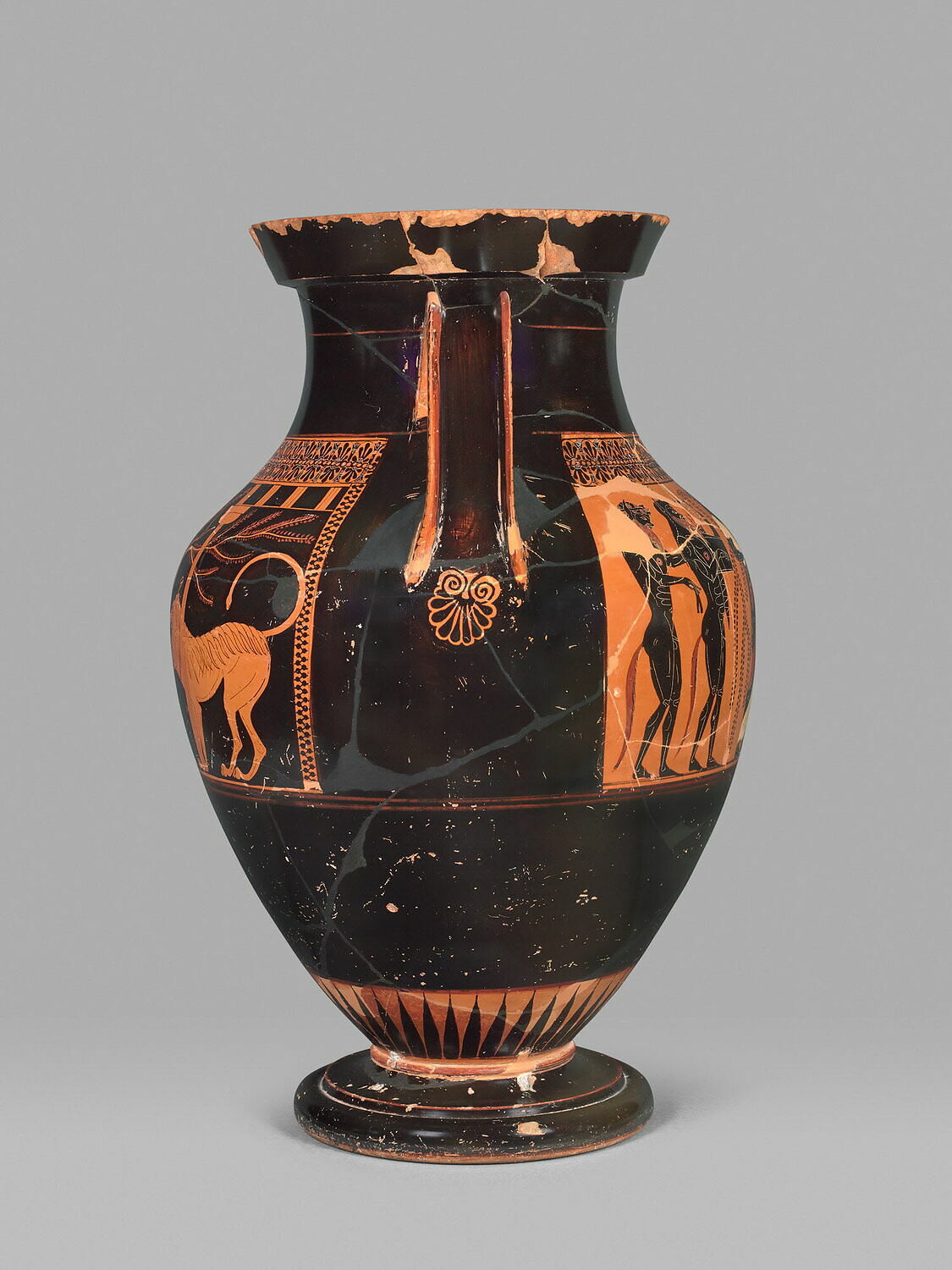 amphore d'Andokidès - Louvre site des collections