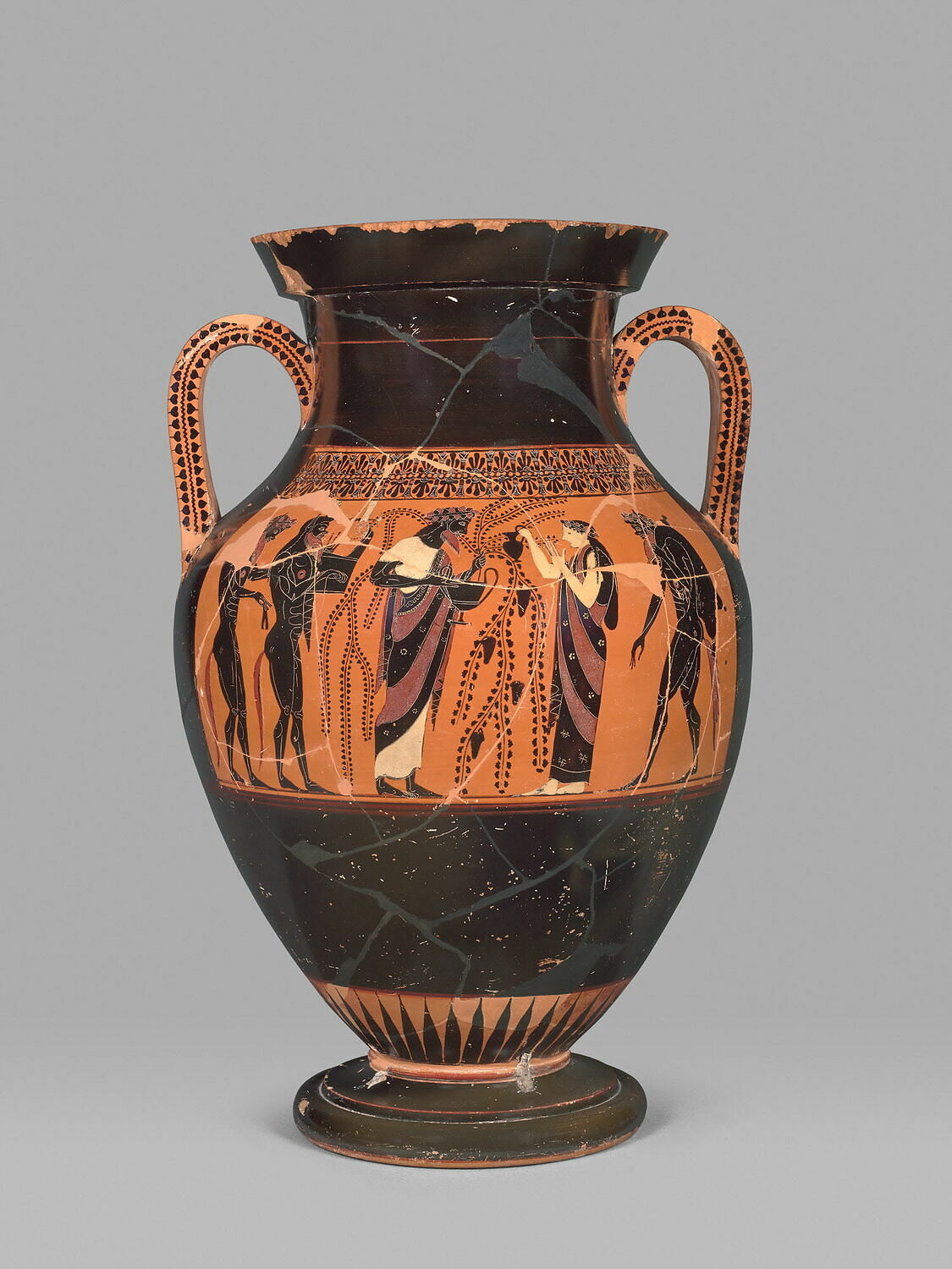 amphore d'Andokidès - Louvre site des collections