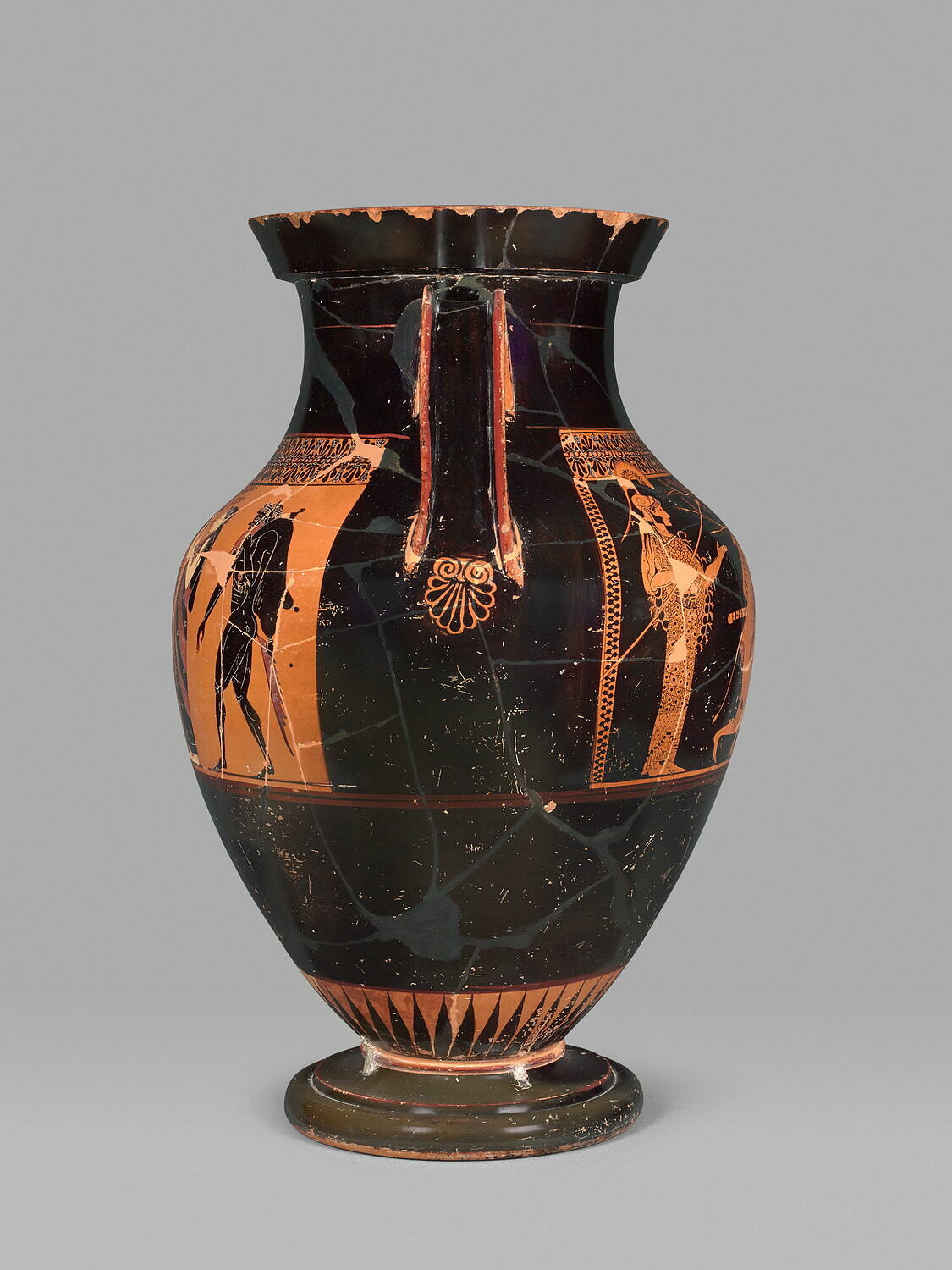 amphore d'Andokidès - Louvre site des collections