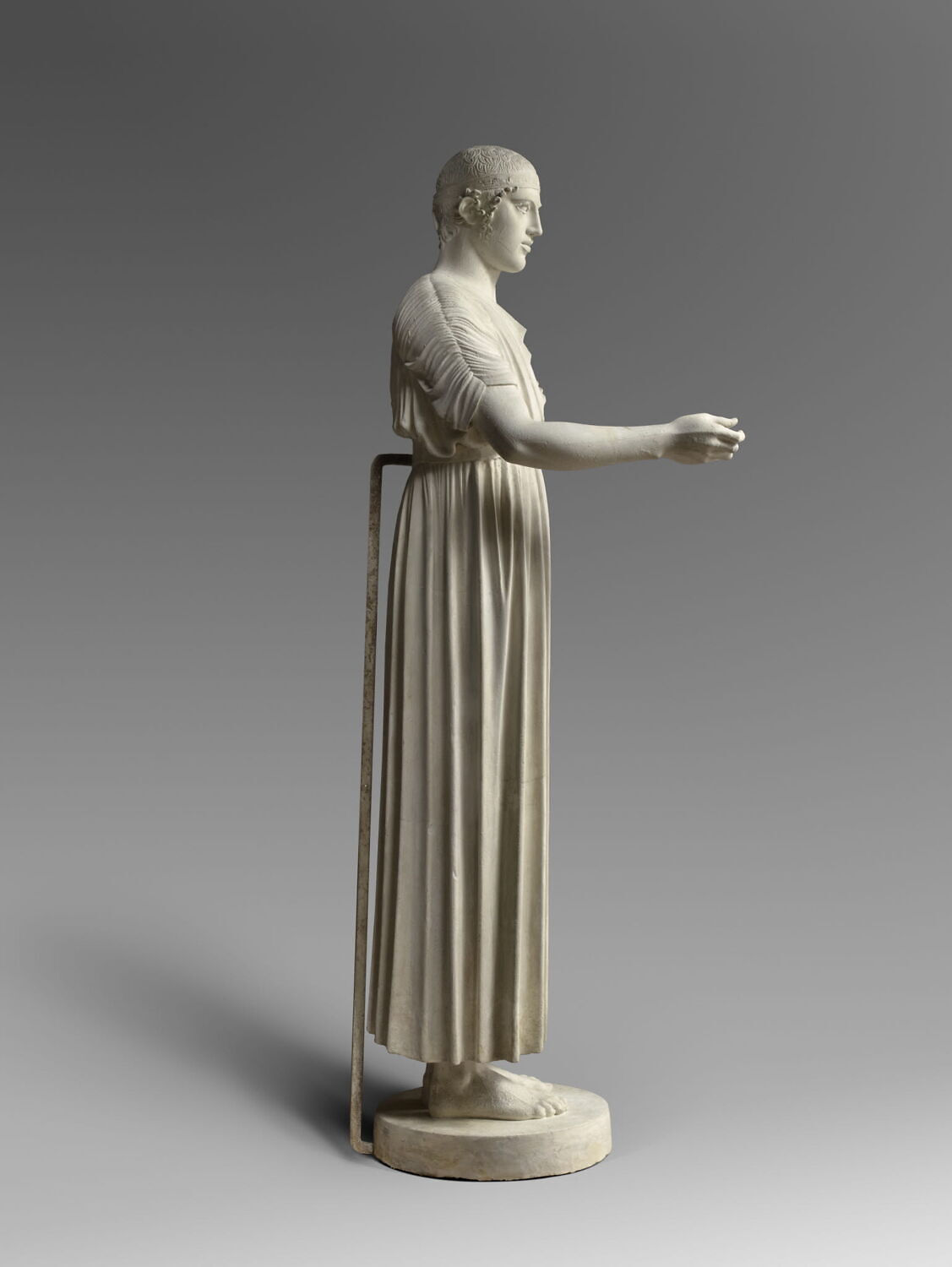 Tirage de l'Aurige de Delphes - Louvre site des collections