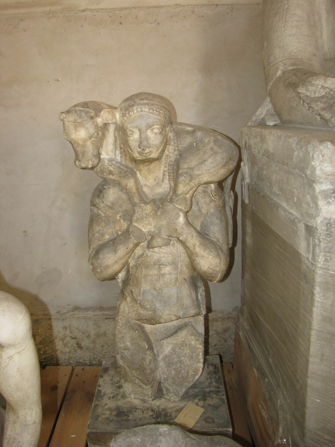 Tirage du moscophore - Louvre site des collections