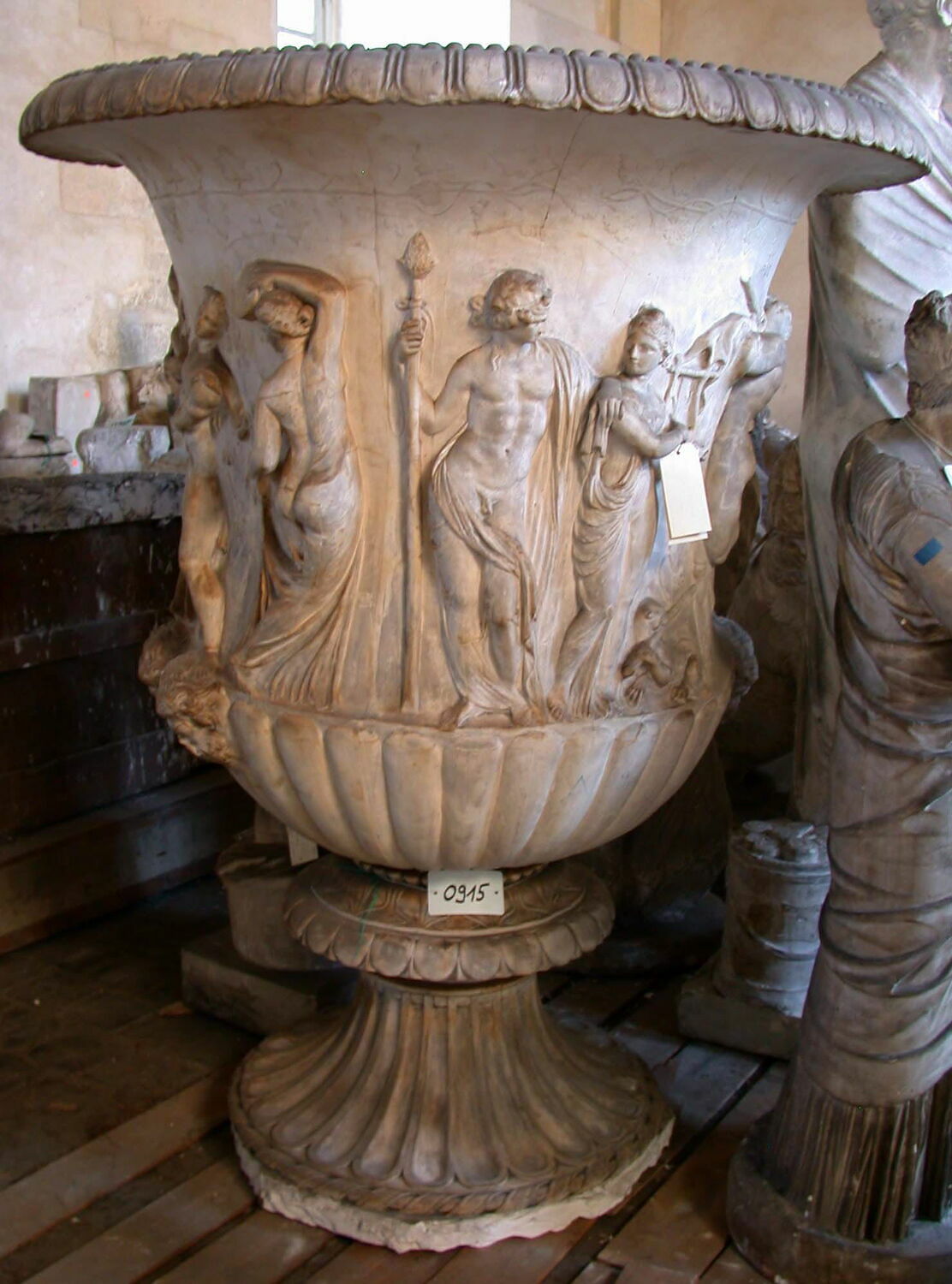 cratère Borghèse - Louvre site des collections