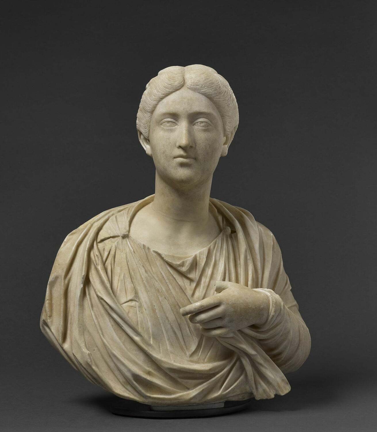 statue en buste ; statue - Louvre site des collections