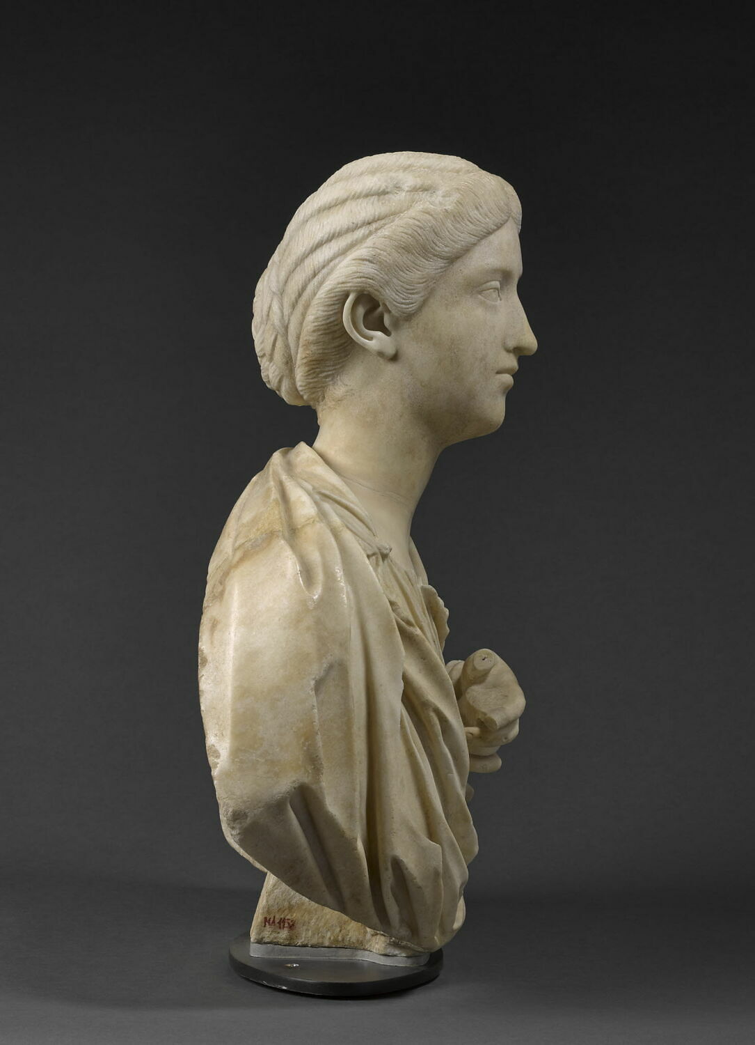 statue en buste ; statue - Louvre site des collections