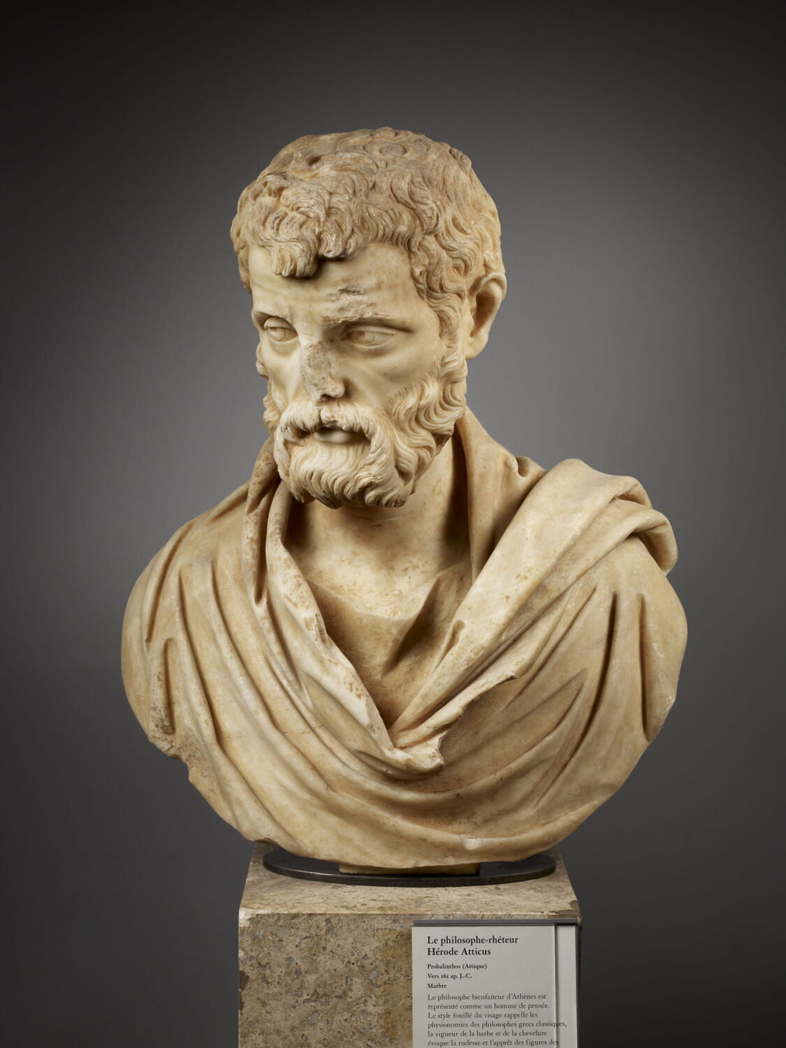 statue en buste - Louvre site des collections