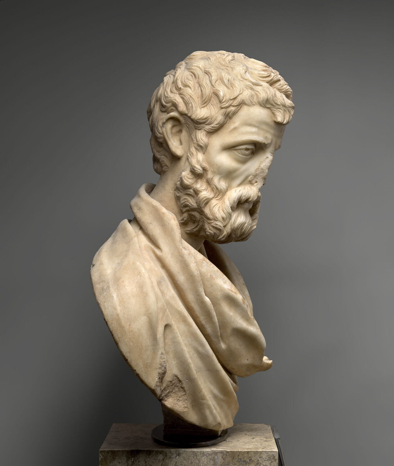 statue en buste - Louvre site des collections