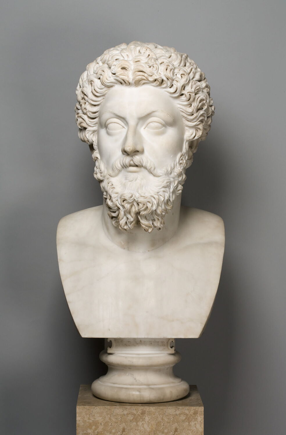 Buste de Marc Aurèle - Louvre site des collections