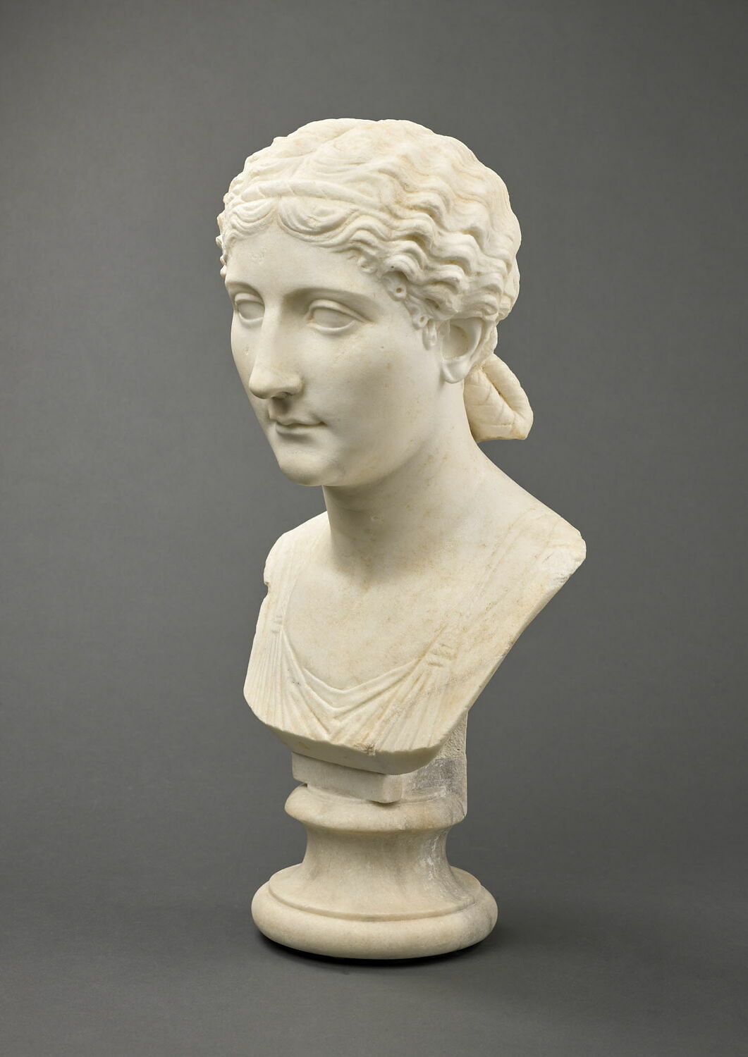 statue en buste - Louvre site des collections