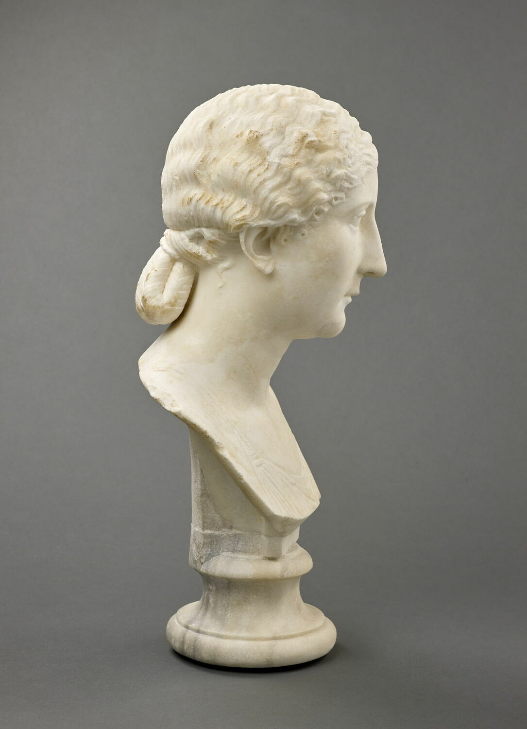 statue en buste - Louvre site des collections