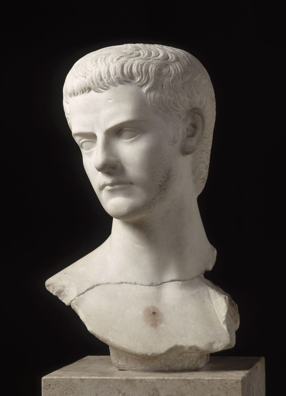 statue en buste - Louvre site des collections