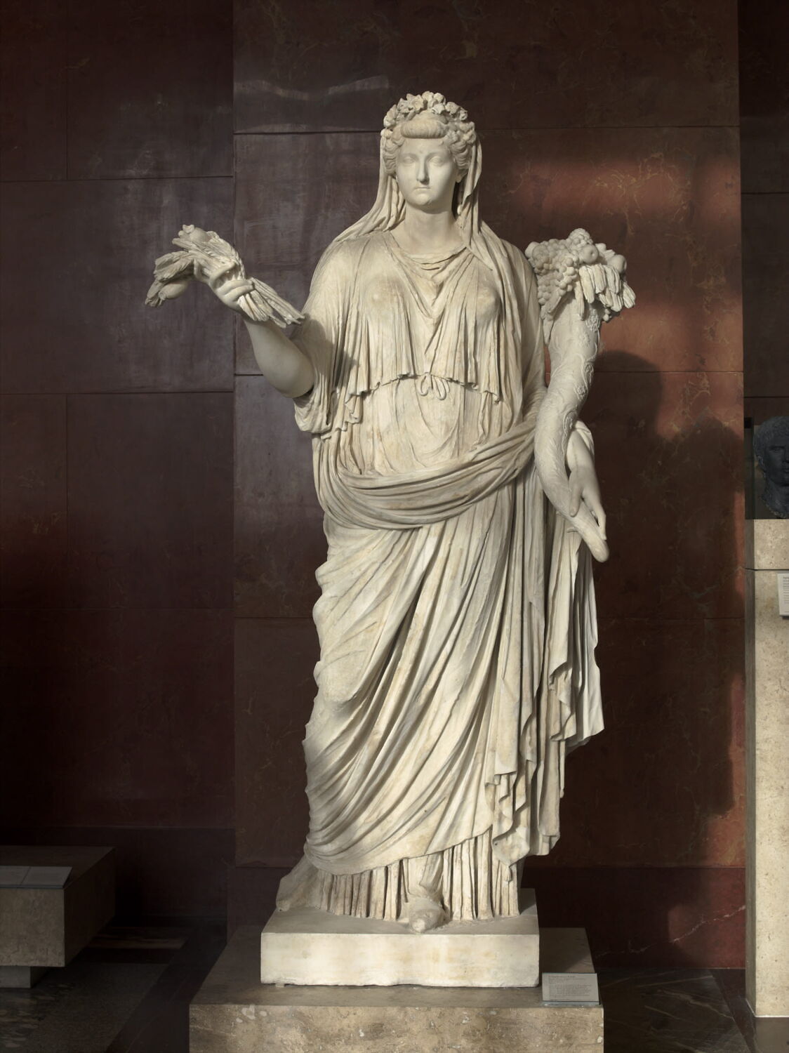 Ceres Borghèse - Louvre site des collections