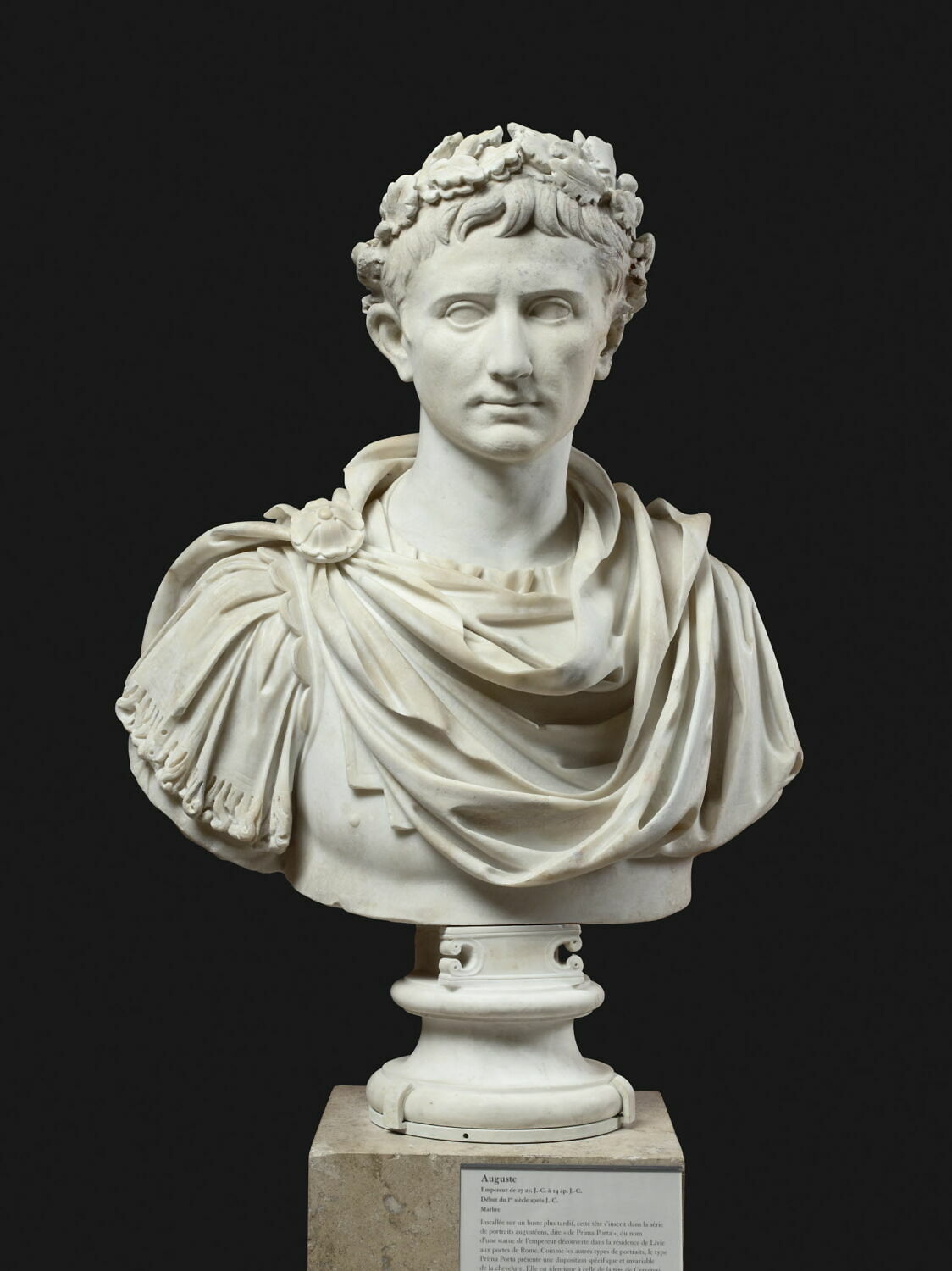 Buste d'Auguste - Louvre Collections