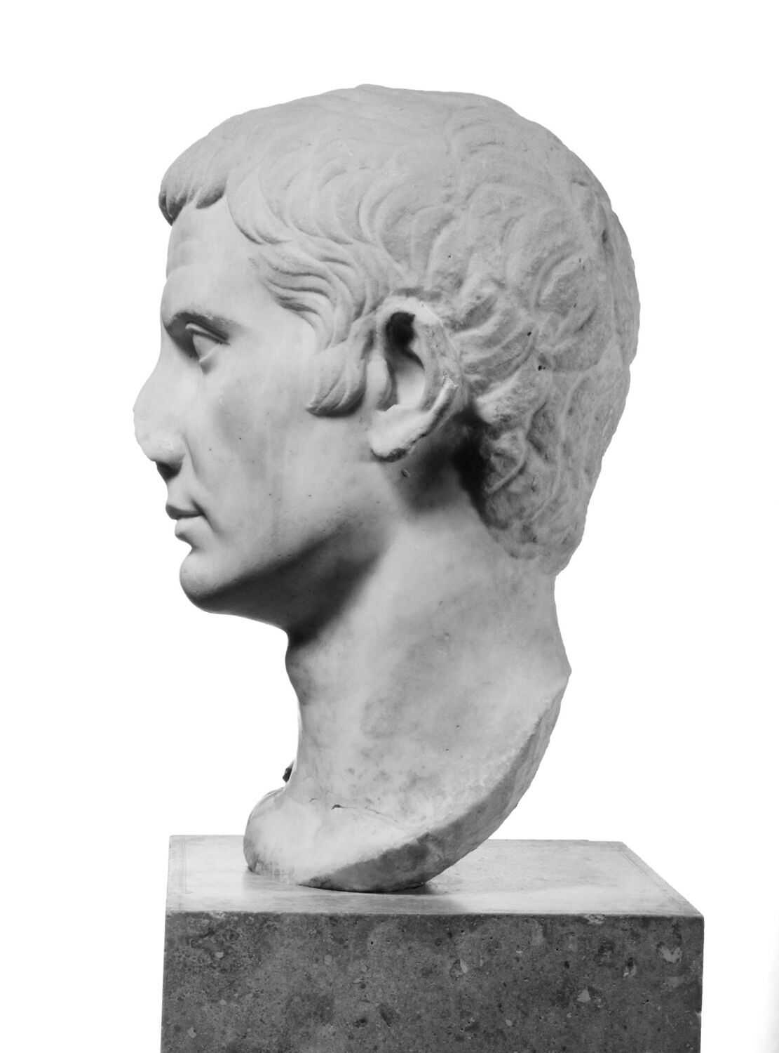 Buste d'Auguste - Louvre site des collections