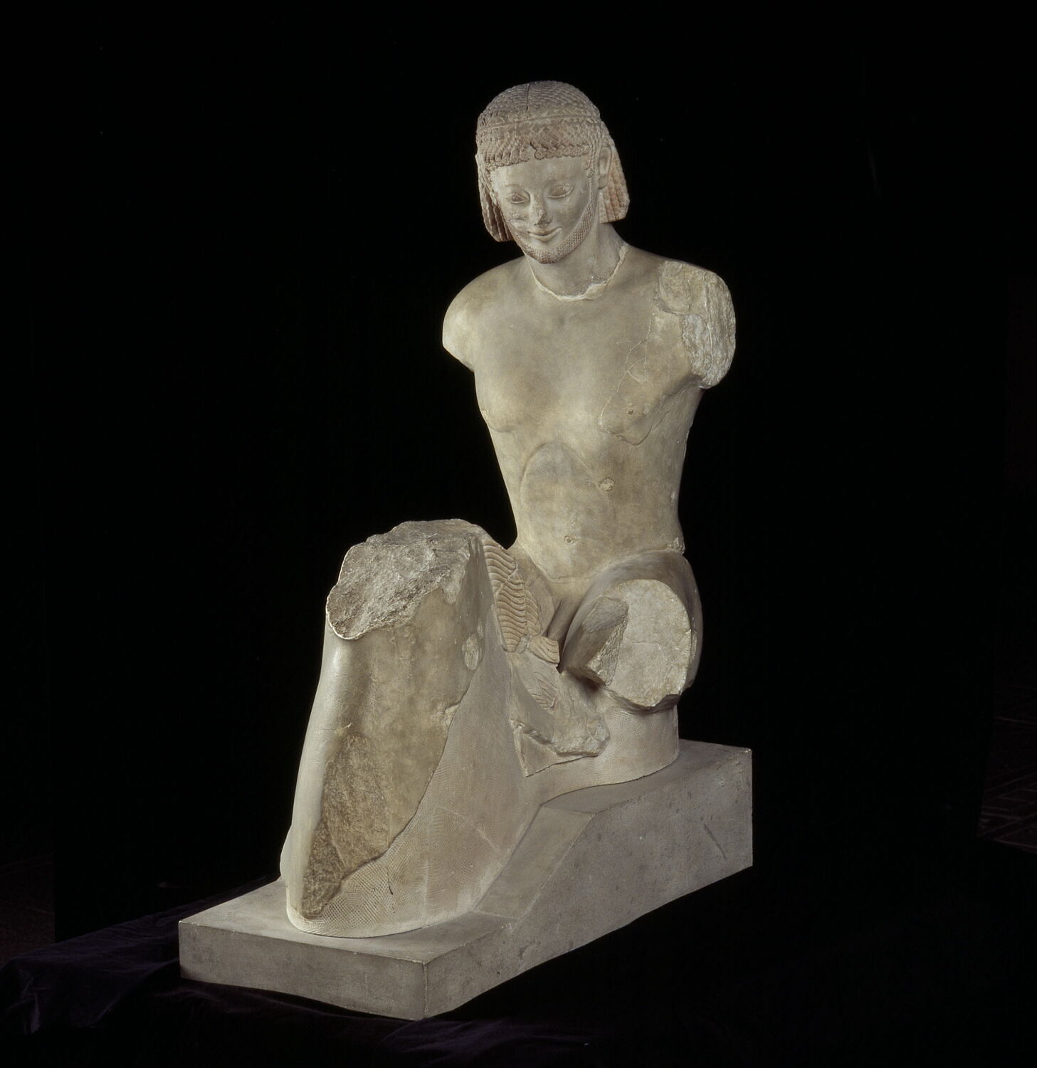 Tête du cavalier Rampin - Louvre site des collections