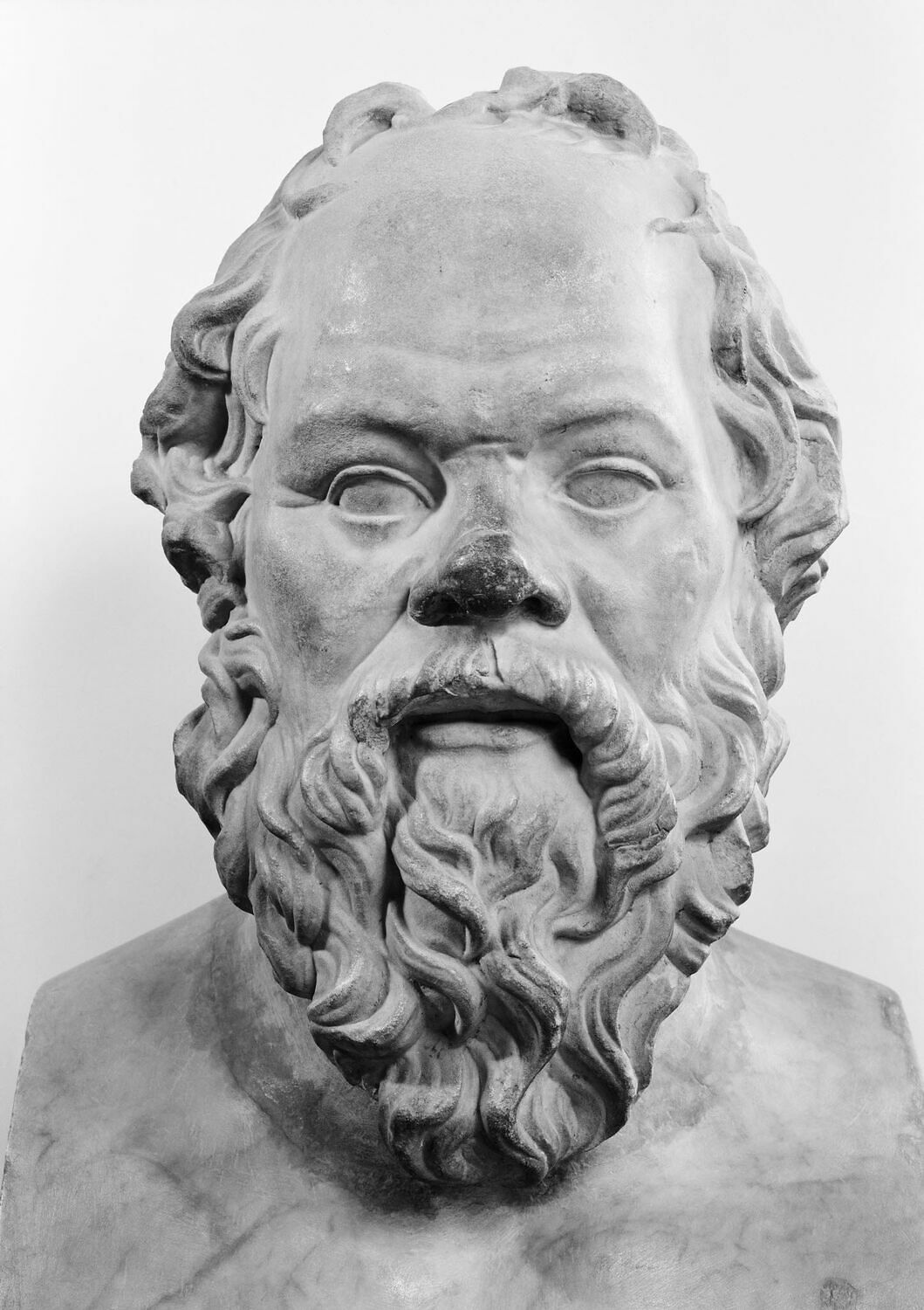 Portrait de Socrate - Louvre site des collections