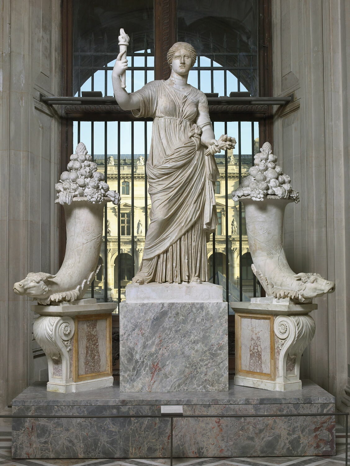 statue - Louvre site des collections