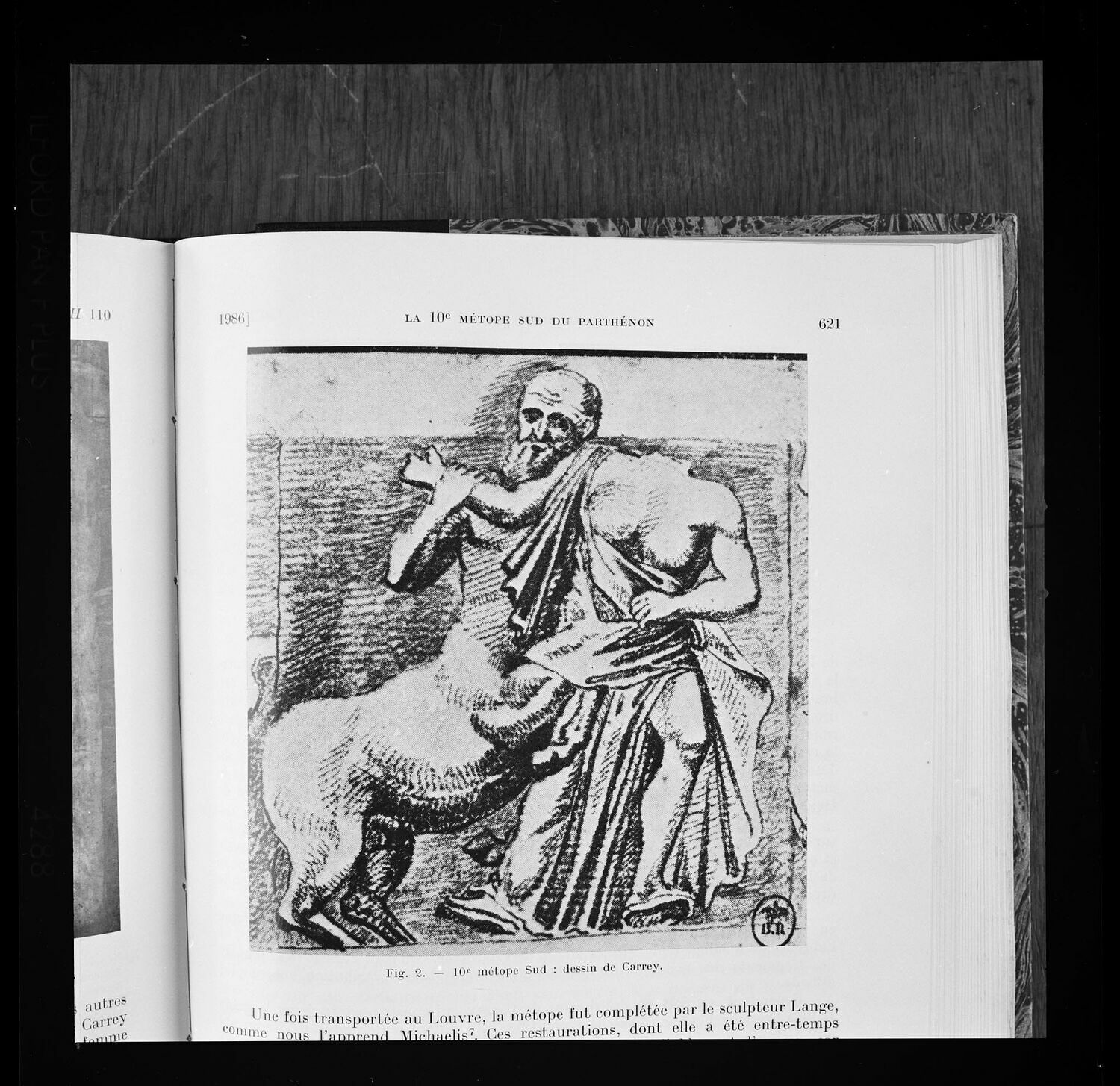 Dixième métope sud du Parthénon, centaure et femme lapithe - Louvre ...