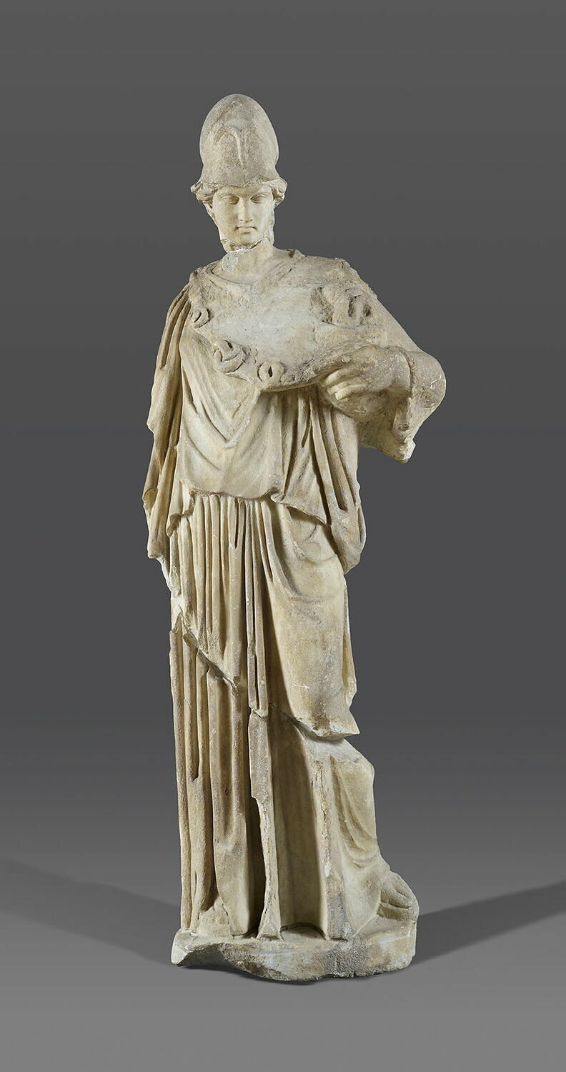 Athena à la ciste - Louvre site des collections