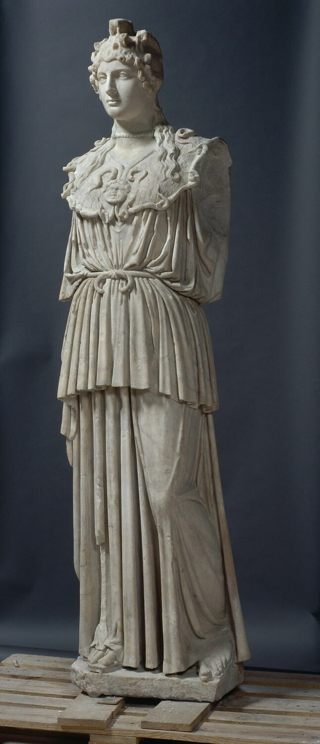 Minerve au collier - Louvre site des collections