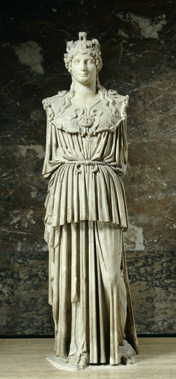 Minerve au collier - Louvre site des collections