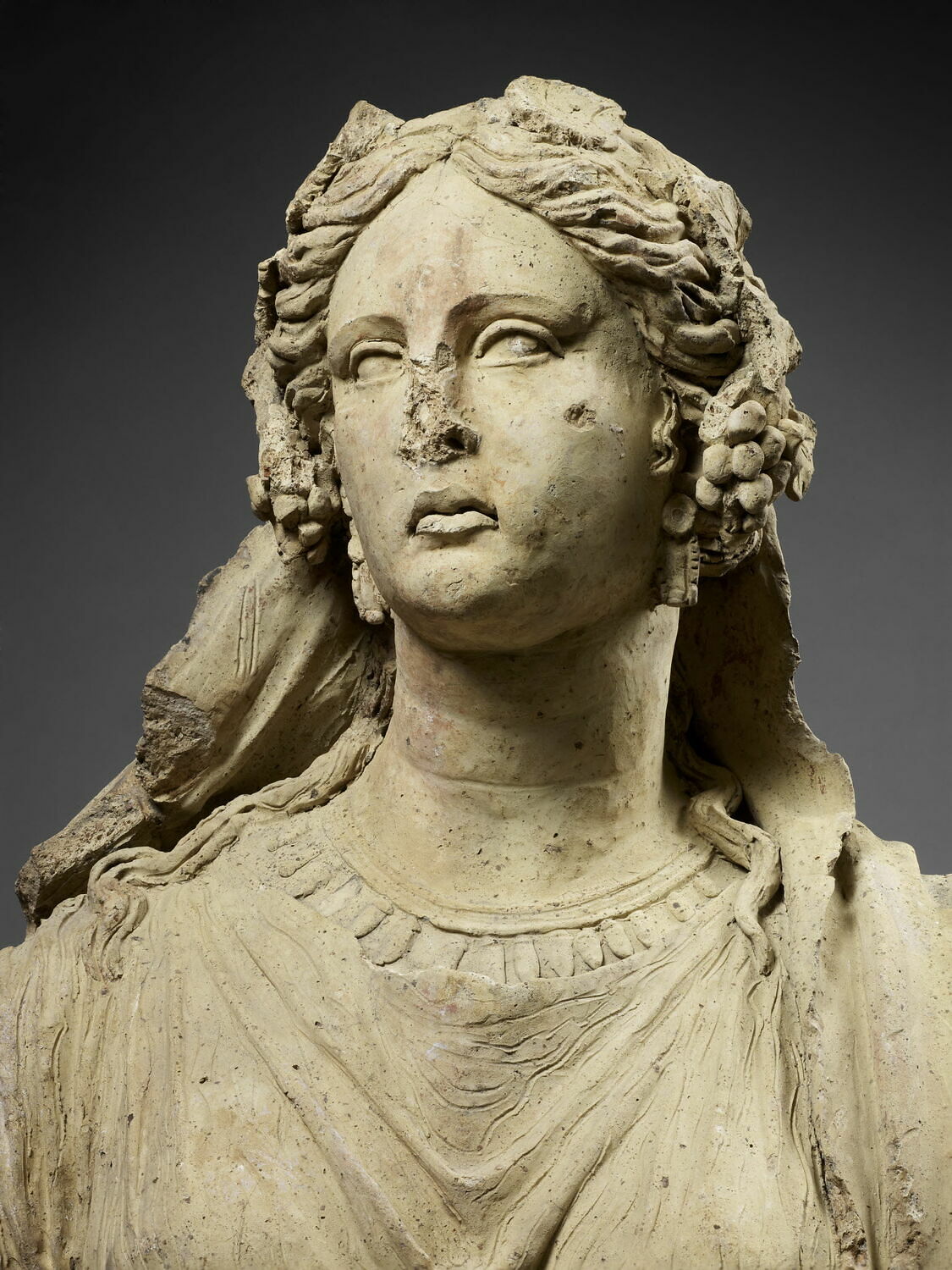 fragment d'une statue d'Ariane - Louvre site des collections