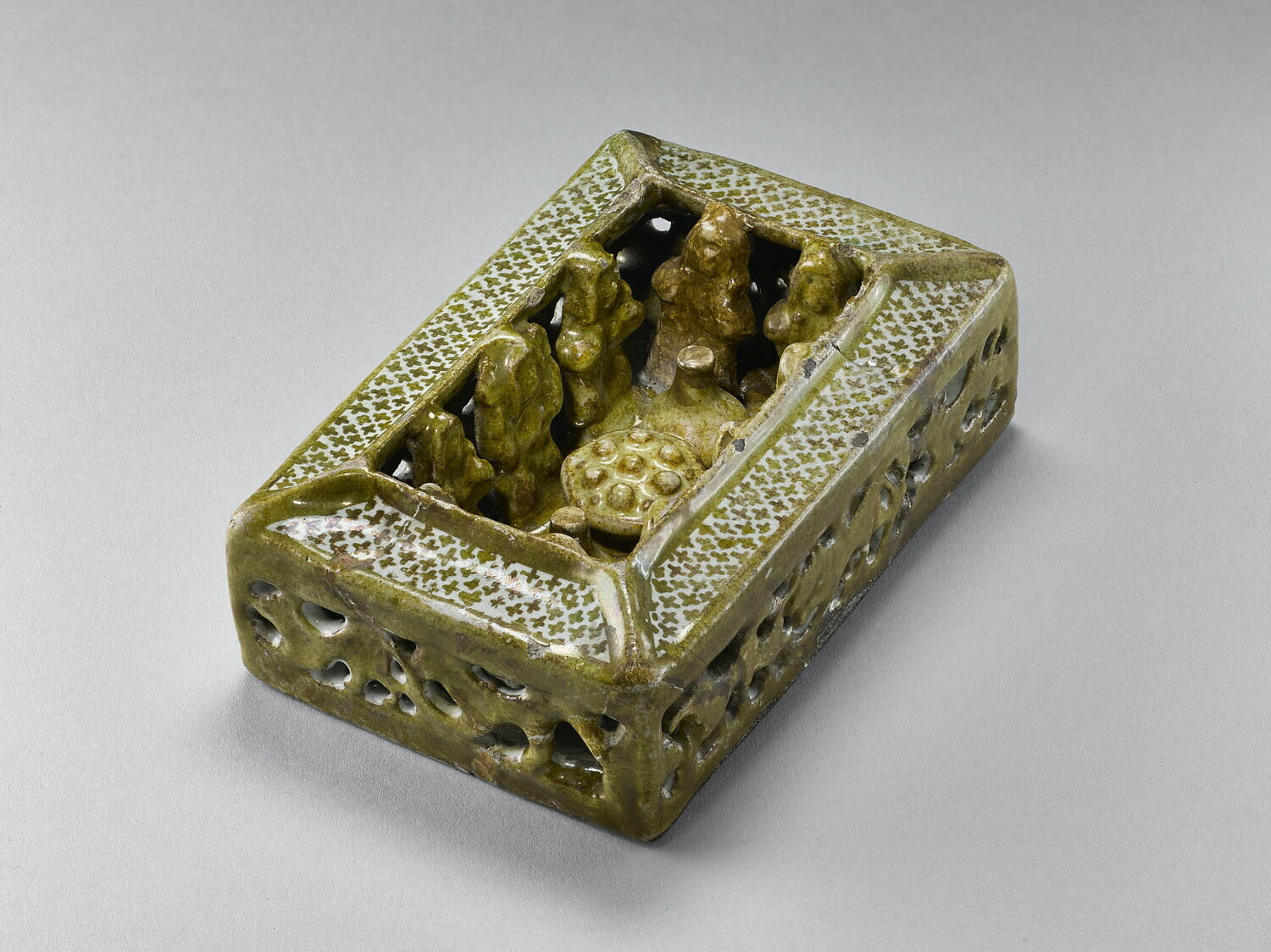 Edicule à scène festive - Louvre site des collections