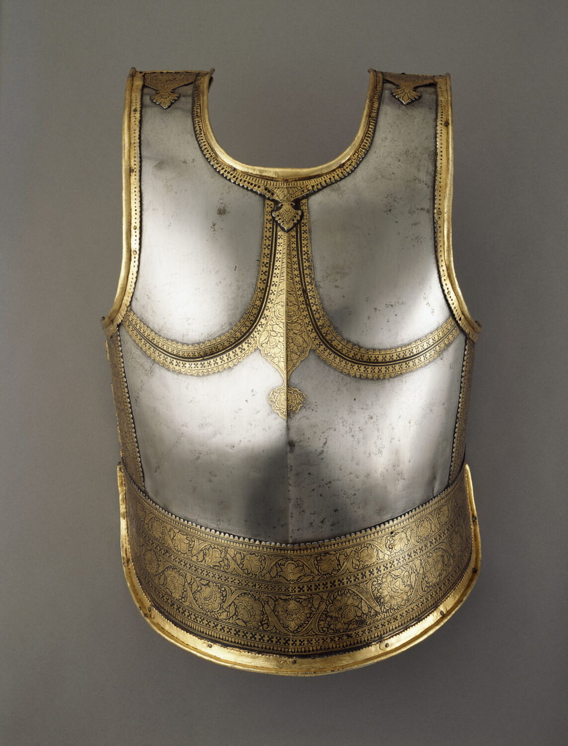 Plate frontale d'un corselet d'armure (kavacha) - Louvre site des ...