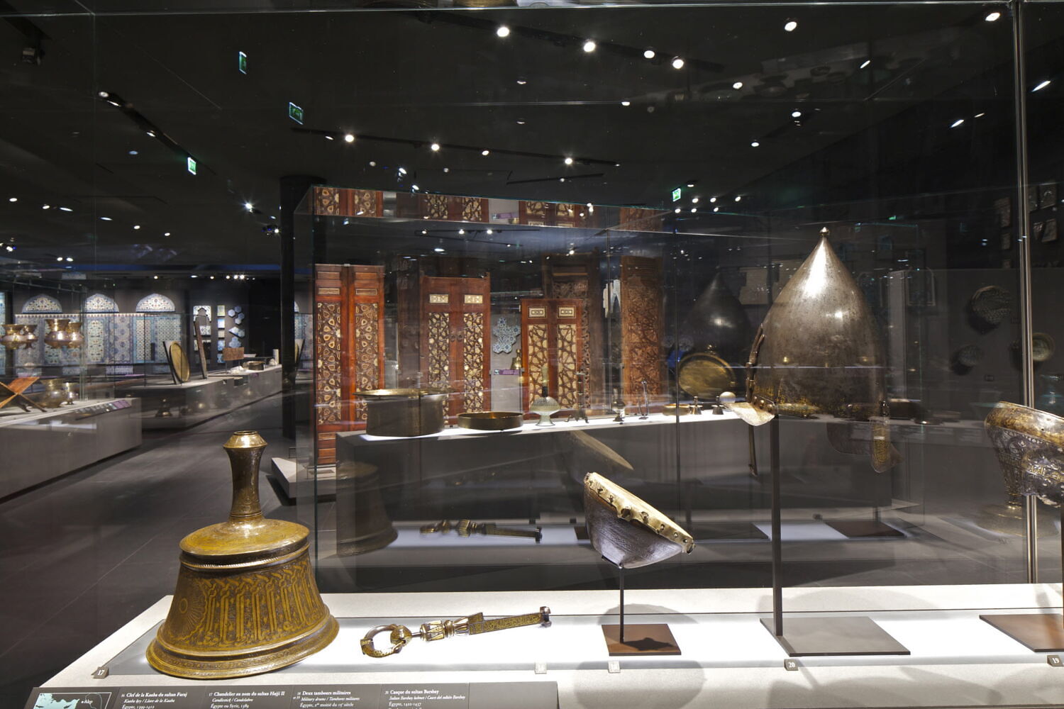 Clef au nom du sultan al-Malik al-Nasir Faraj ibn Barquq - Louvre site des collections