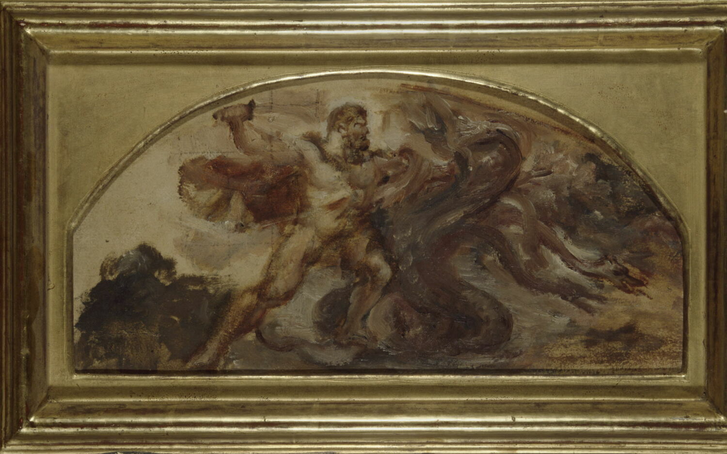 Hercule et l'hydre de Lerne, d'après Delacroix - Louvre site des ...