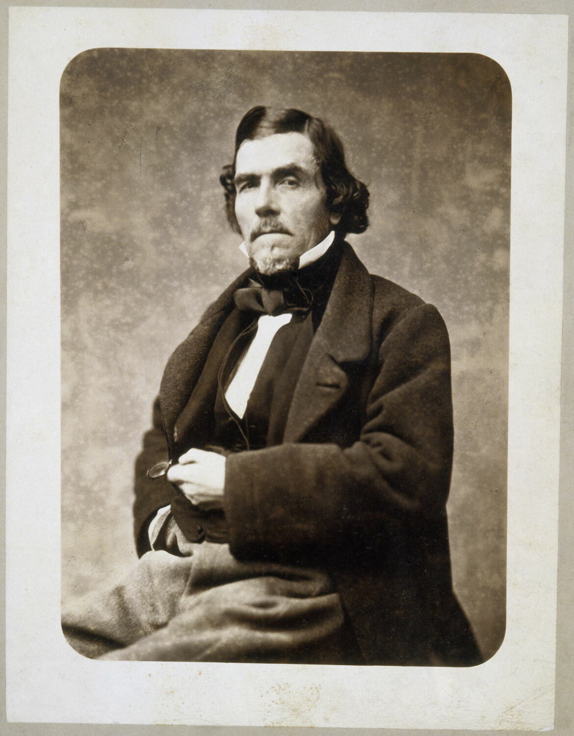 Portrait de Delacroix au monocle - Louvre Collections