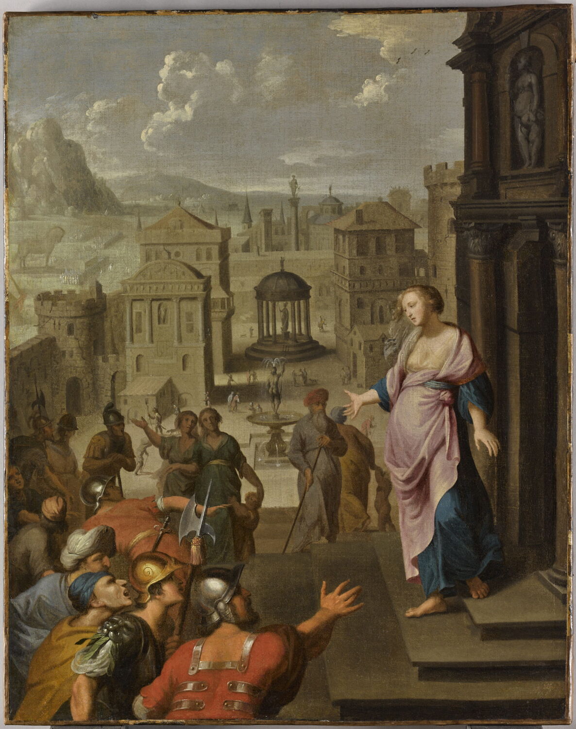 La Prédiction de Cassandre - Louvre site des collections