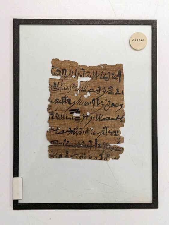 Papyrus Chassinat 17 - Louvre site des collections