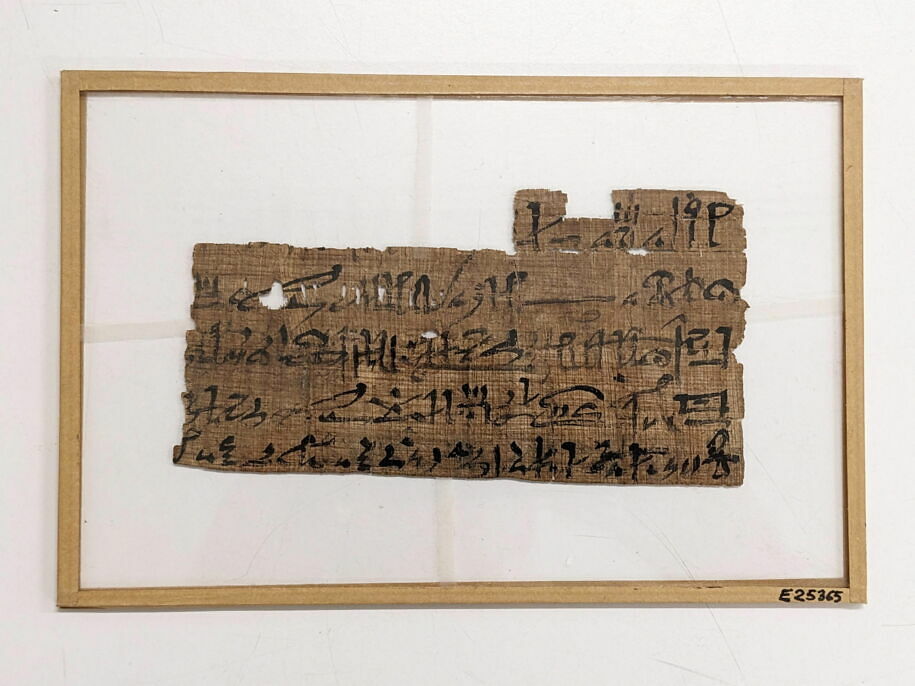 Papyrus Chassinat 15 - Louvre Collections