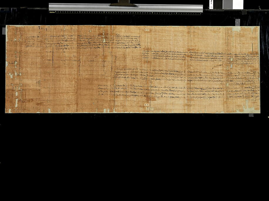 papyrus documentaire - Louvre site des collections