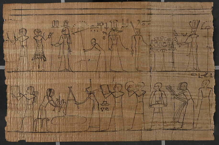 papyrus - Louvre site des collections