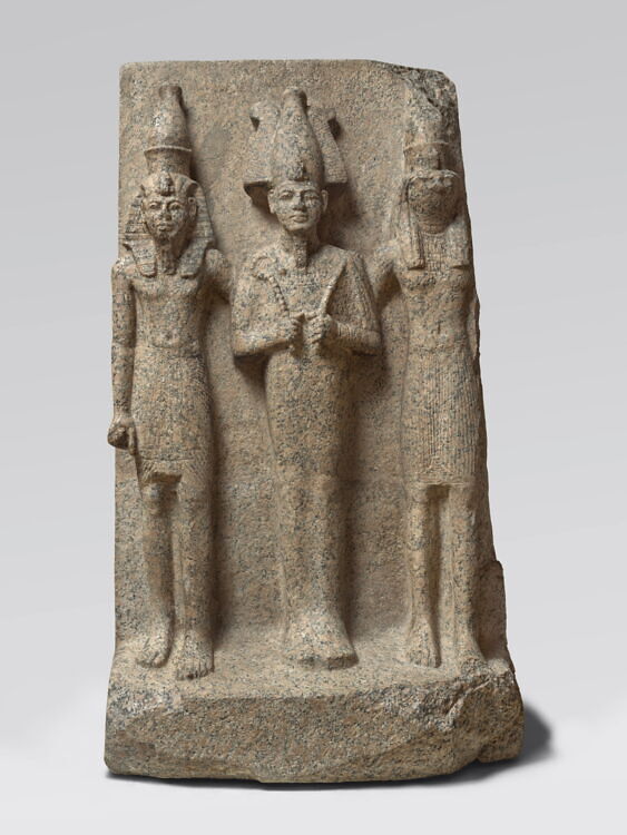 statue de triade - Louvre site des collections