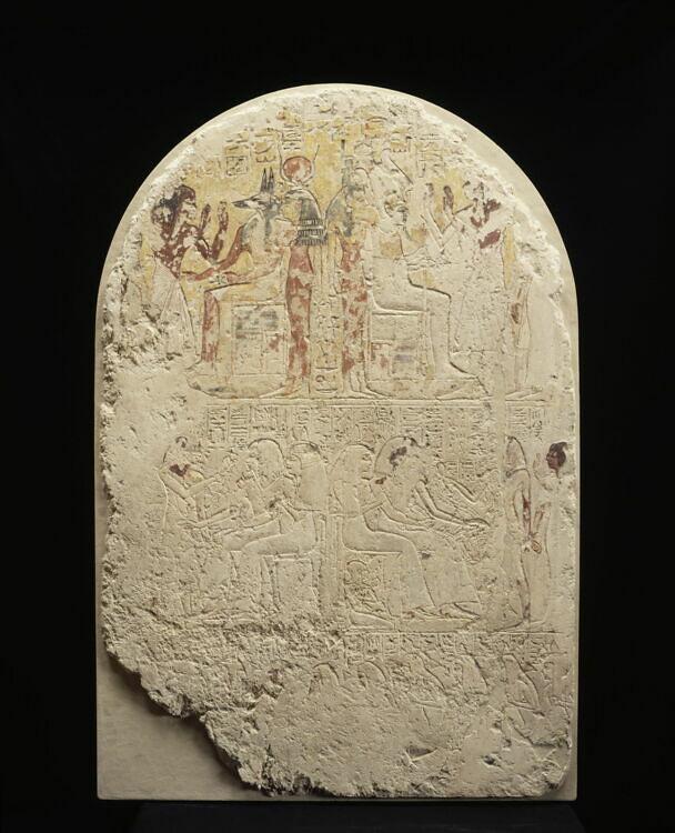 Stèle d'Ipy - Louvre site des collections