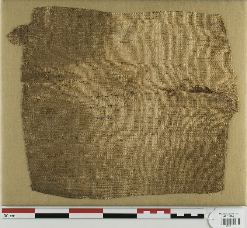 linceul - Louvre site des collections