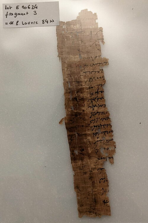 papyrus - Louvre site des collections