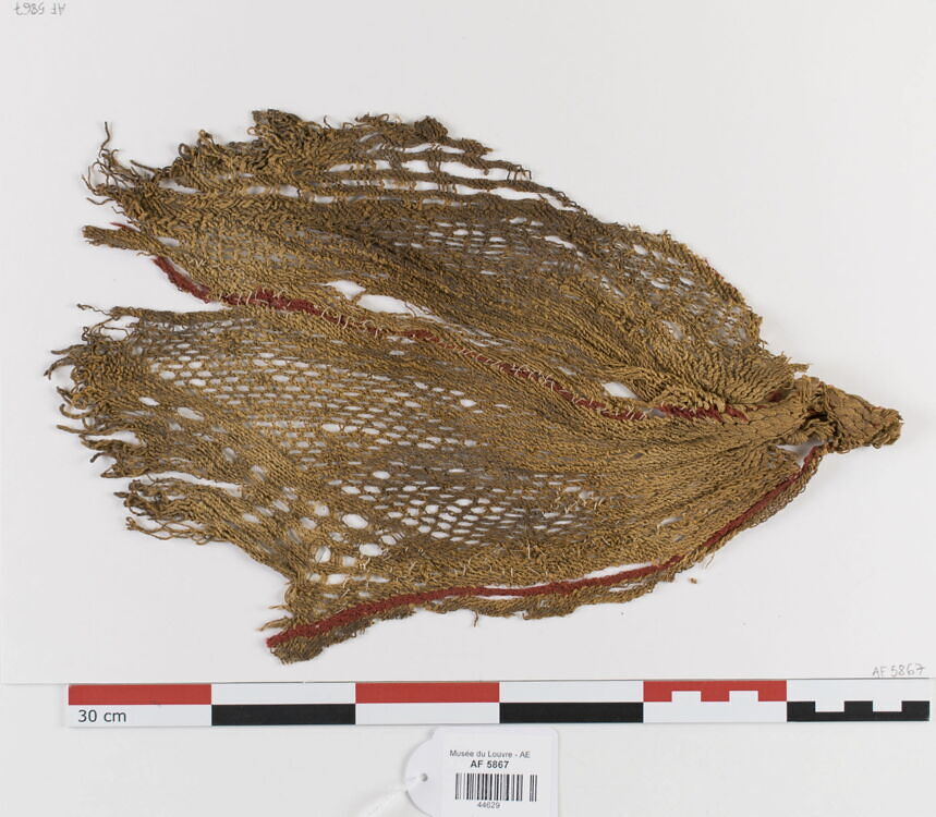 filet de tête ; fragment - Louvre Collections