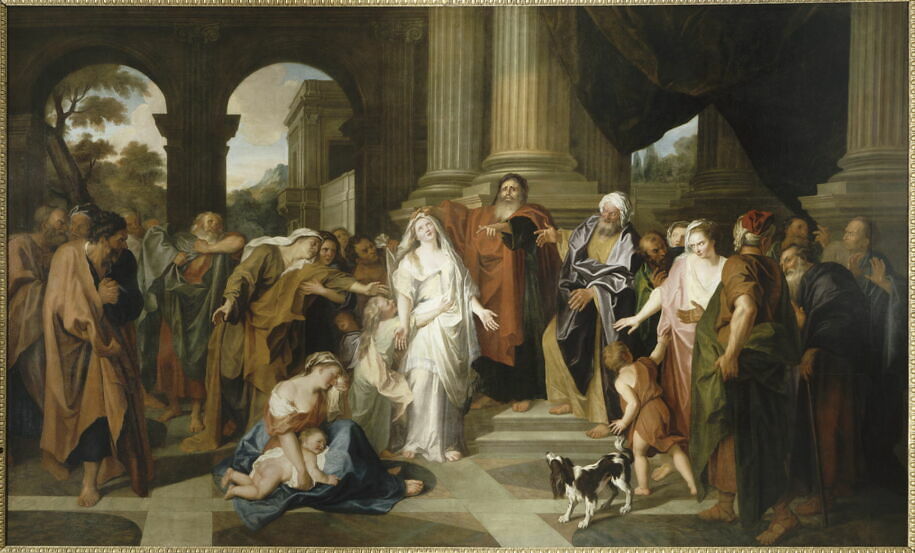 Suzanne et les vieillards - Louvre site des collections