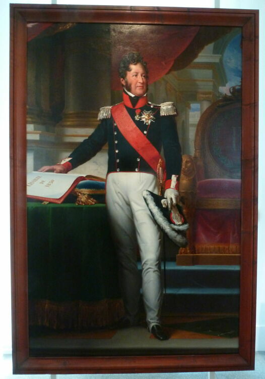 Portrait en pied de Louis-Philippe - Louvre site des collections