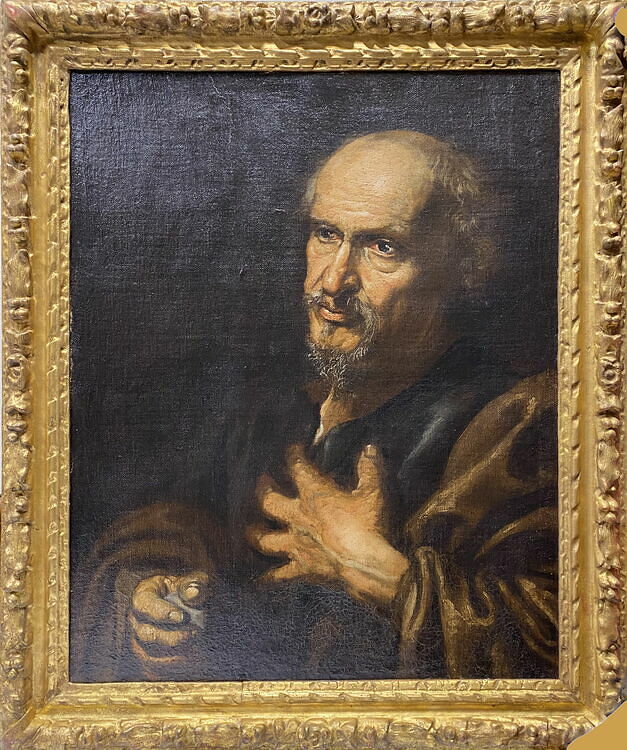 Tête de vieillard - Louvre site des collections