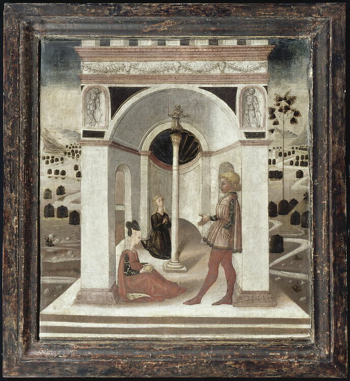 Scène de l'Histoire de Céphale et Procris - Louvre Collections