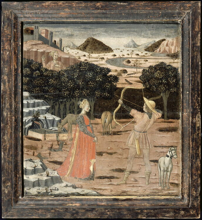 Scène de l'Histoire de Céphale et Procris - Louvre Collections